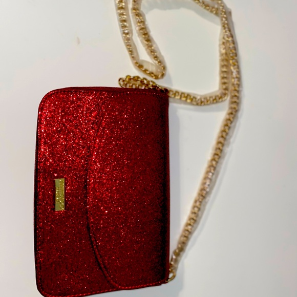 Jimmy Choo | Bags | Jimmy Choo Sparkling Red Crossbody Purse | Poshmark